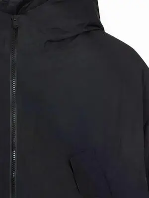 Y3 Hooded Flap-pocket Coat