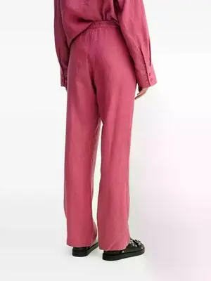 SAMSOE SAMSOE Linen Trousers With Elasticated Waist