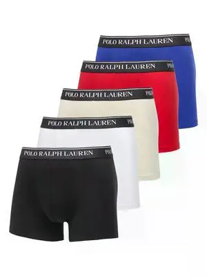 Polo Ralph Lauren Logo-waistband Boxers - Black