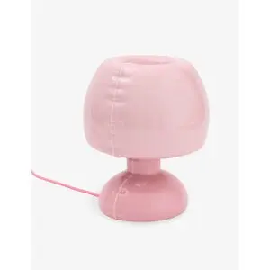 HOME STUDYO Freddy Ceramic Table Lamp - Bubblegum Gloss