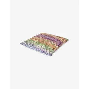 Missoni Jarris Zigzag-pattern Cotton Cushion 50cm X 50cm