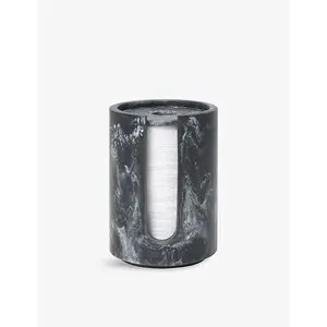 FERM LIVING Mist Resin Cotton Pad Holder - Charcoal