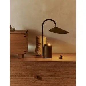 FERM LIVING Arum Powder-coated Iron And Aluminium Portable Lamp