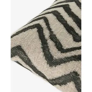 Missoni Graffiti Zigzag-pattern Woven Cushion 40cm X 40cm