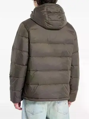 Calvin Klein Hooded Zip-up Jacket - Grey