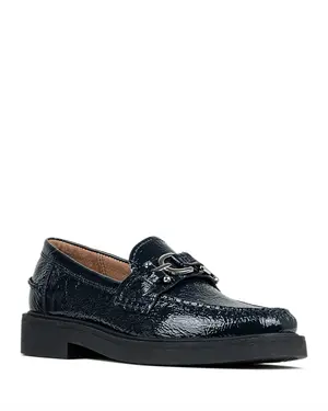 DONALD PLINER Galilee Loafers - Navy
