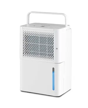 COSTWAY 32 Pint Portable Dehumidifier With 3 Modes & 24h Timer - White