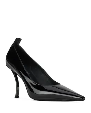 Jeffrey Campbell Freak-out Leather Pumps - Black Patent