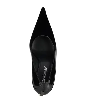 Jeffrey Campbell Freak-out Leather Pumps - Black Patent