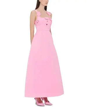 LEO LIN Rianne Applique Maxi Dress
