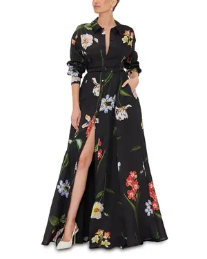 LEO LIN Josephine Silk Gown