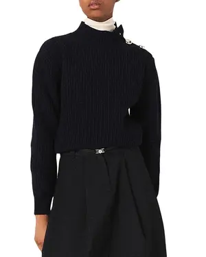 Wool Roll Neck Jumper