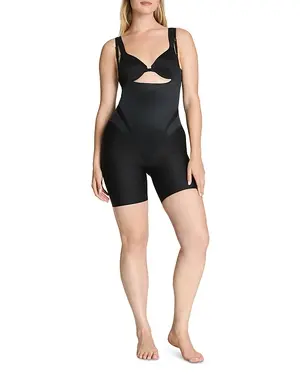 Spanx Open Bust Bodysuit - Very Black