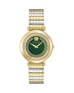 Versace Delphinus Bracelet Watch, 35mm - Two Tone