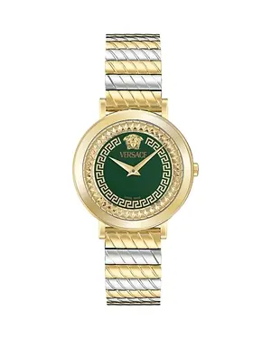 Versace Delphinus Bracelet Watch, 35mm - Two Tone