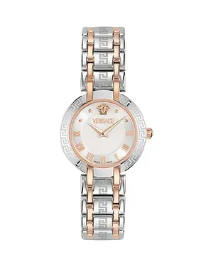 Versace Antlia 34mm Watch - White/two Tone