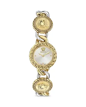 Versace La Greca Stud Icon Watch, 28mm - Gold/two Tone