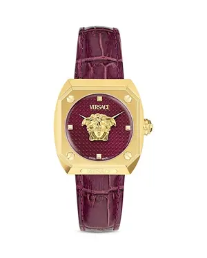 Versace Medusa Antares Watch, 35mm - Red/red