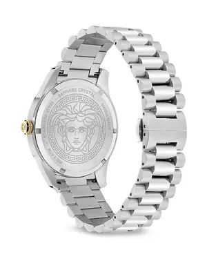Versace Apodis Gmt Watch - Blue/silver