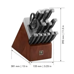 HENCKELS Statement 14 Piece Self Sharpening Knife Block Set