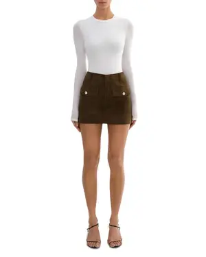 LAMARQUE Suede And Fur Vest