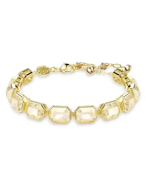 SWAROVSKI Millenia Tennis Bracelet - Gold