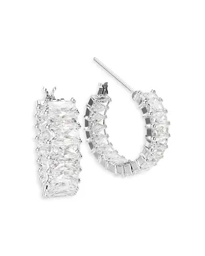 SWAROVSKI Matrix Inside Out Hoop Earrings