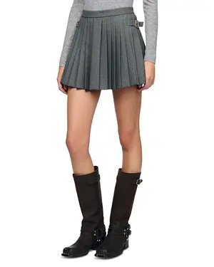 Pleated Mini Skirts