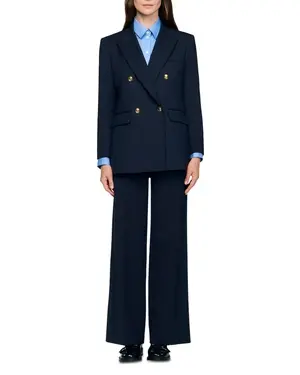 Sandro Pinstriped Blazer
