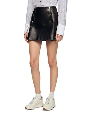 Sandro Leather Skirts
