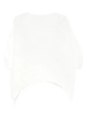 Issey Miyake Pleated Blouse - White