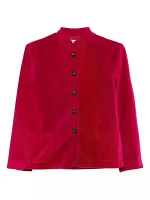 ROSSO 35 Velvet Patch-pocket Jacket