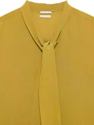 Massimo Alba Sheila Neck-tie Blouse