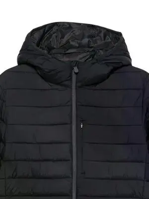 SAVE THE DUCK Quilted Hooded Jacket - Grey