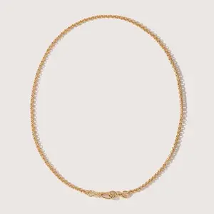 OTIUMBERG 14kt Gold Vermeil Locked Necklace - Yellow Toned Gold
