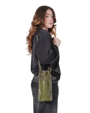 BABOON TO THE MOON Water Bottle Sling - Olive