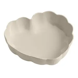 EMILE HENRY Madeleine Heart Shaped Cake Dish - Clay