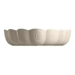 EMILE HENRY Madeleine Heart Shaped Cake Dish - Clay