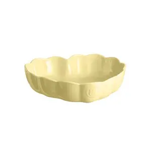 EMILE HENRY Madeleine Heart Shaped Cake Dish - Vanilla