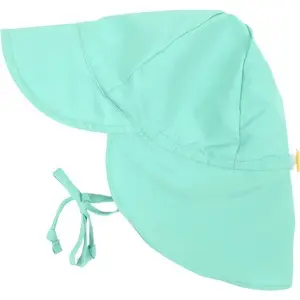 LEVERET Baby Flap Swim Hat - Aqua