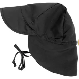 LEVERET Baby Flap Swim Hat Black