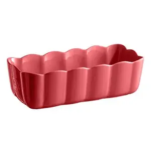EMILE HENRY Madeleine Ceramic Loaf Pan - Rose