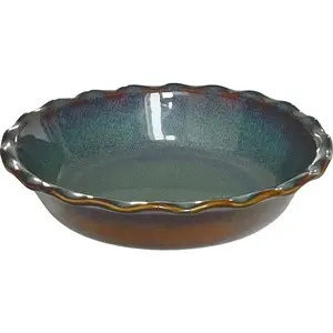 EMILE HENRY 175th Anniversary Pie Dish Blue/sable