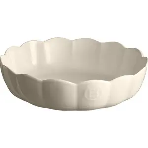 EMILE HENRY Madeleine Round Cake Dish - Clay
