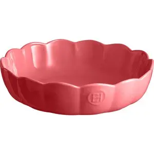 EMILE HENRY Madeleine Round Cake Dish - Rose