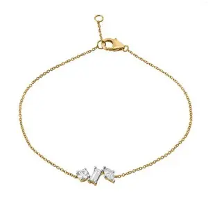 LUVMYJEWELRY 14k Gold 0.35 Ct. Lab Grown Diamond Bracelet - 14k Yellow Gold