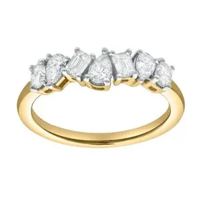 LUVMYJEWELRY 14k Gold 1 Ct Lab Grown Diamond Ring - 14k Yellow Gold