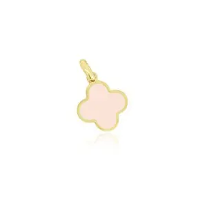 THE LOVERY FINE JEWELRY Clover Charm - Pink Pearl