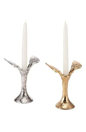 LUNARES Angelwing Candleholder - Gold