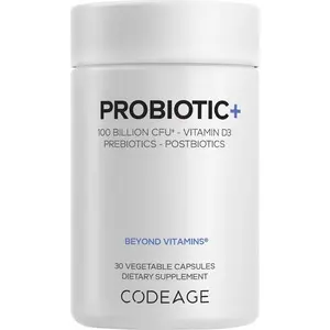 CODEAGE Probiotic+ 100b Cfu, 12 Strains, Pre/postbiotics